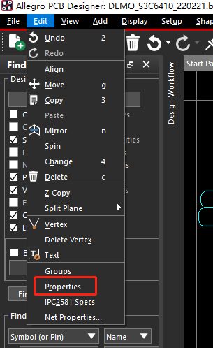 Allegro，在移动器件的时候报错如下， Cannot edit Symbol “Cb39“. Component Instance “Cb39“ has the FIXED ...