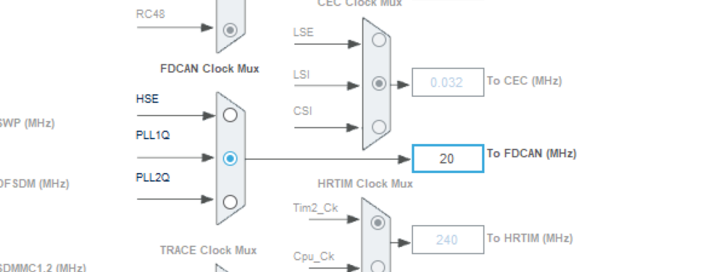 Stm32配置fdcan通讯 Stm32 Canfd Csdn博客