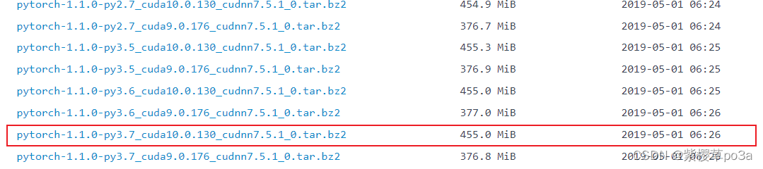 安装torch1.1.0过程-CSDN博客
