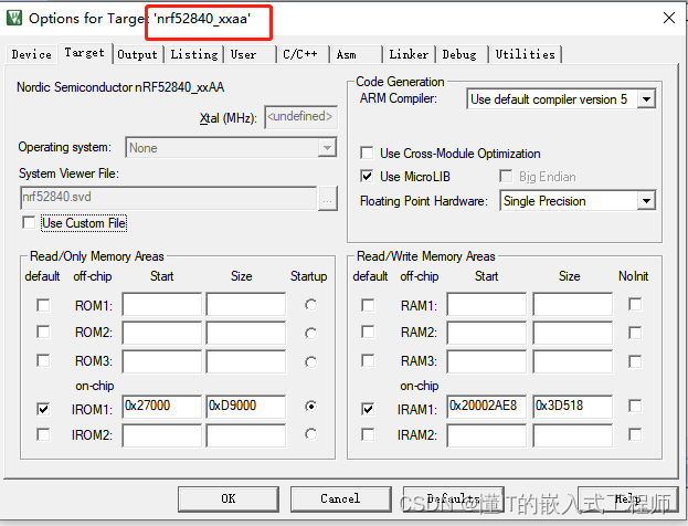 nrf52840烧录配置（协议栈+APP）_nrf52840烧录配置(协议栈+app)-CSDN博客