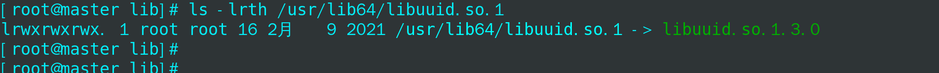 libuuid.so.1 no version information available - Programmer Sought