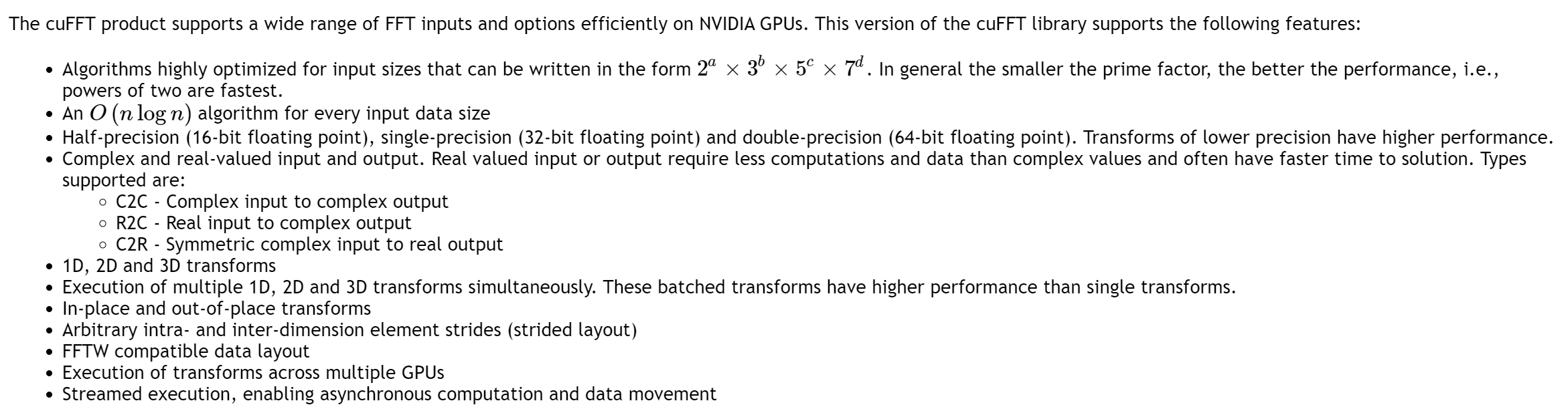 使用cuFFT求解傅里叶变换时的最优尺寸选择-CSDN博客
