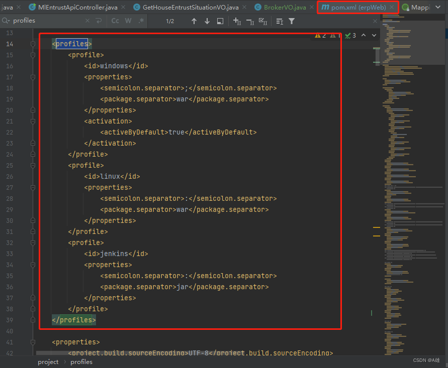 idea maven的profiles是干什么用的？_idea profiles-CSDN博客