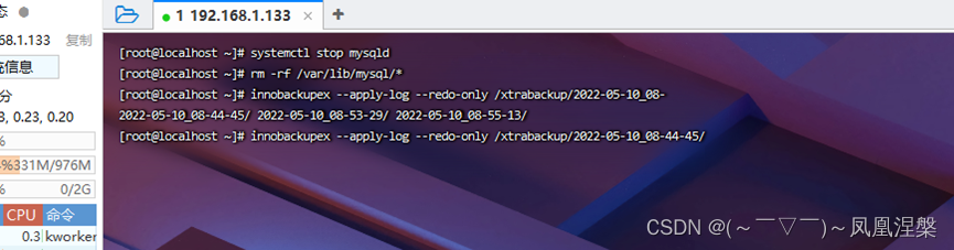 Linux—mysql数据备份与恢复之物理备份linux中对mysql进行物理备份 Csdn博客