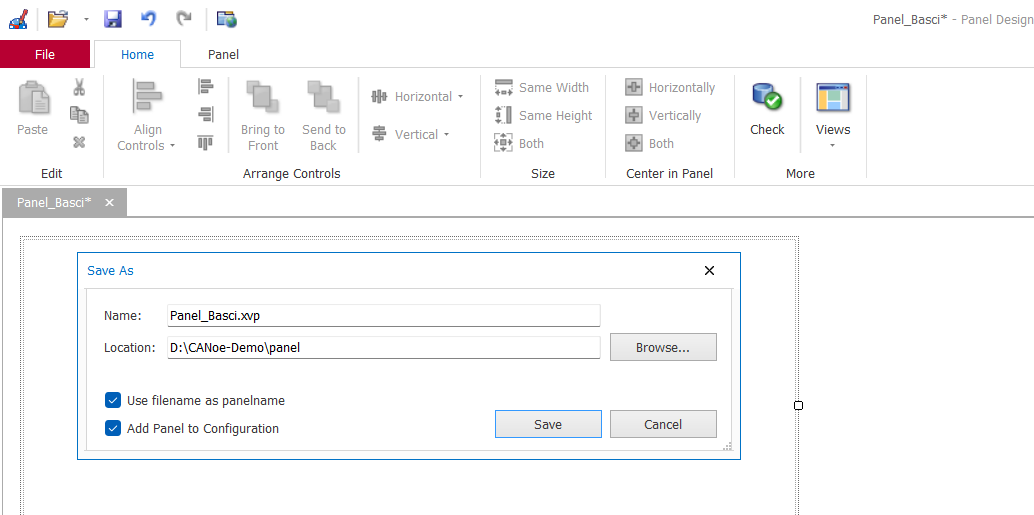 零基础学习CANoe Panel（1）—— 新建 Panel_canoe panel教程-CSDN博客