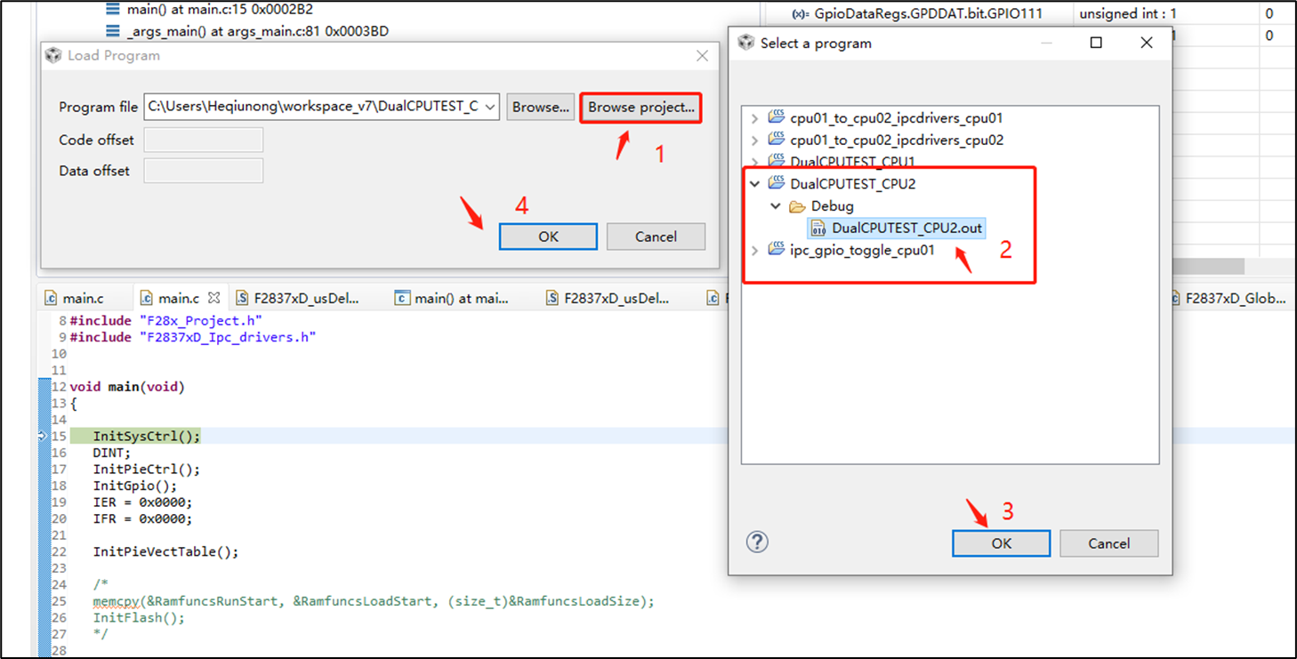 DSP_基于TMS320F28377D双核芯片和CCS7.40的编程入门_双核dsp 编程-CSDN博客