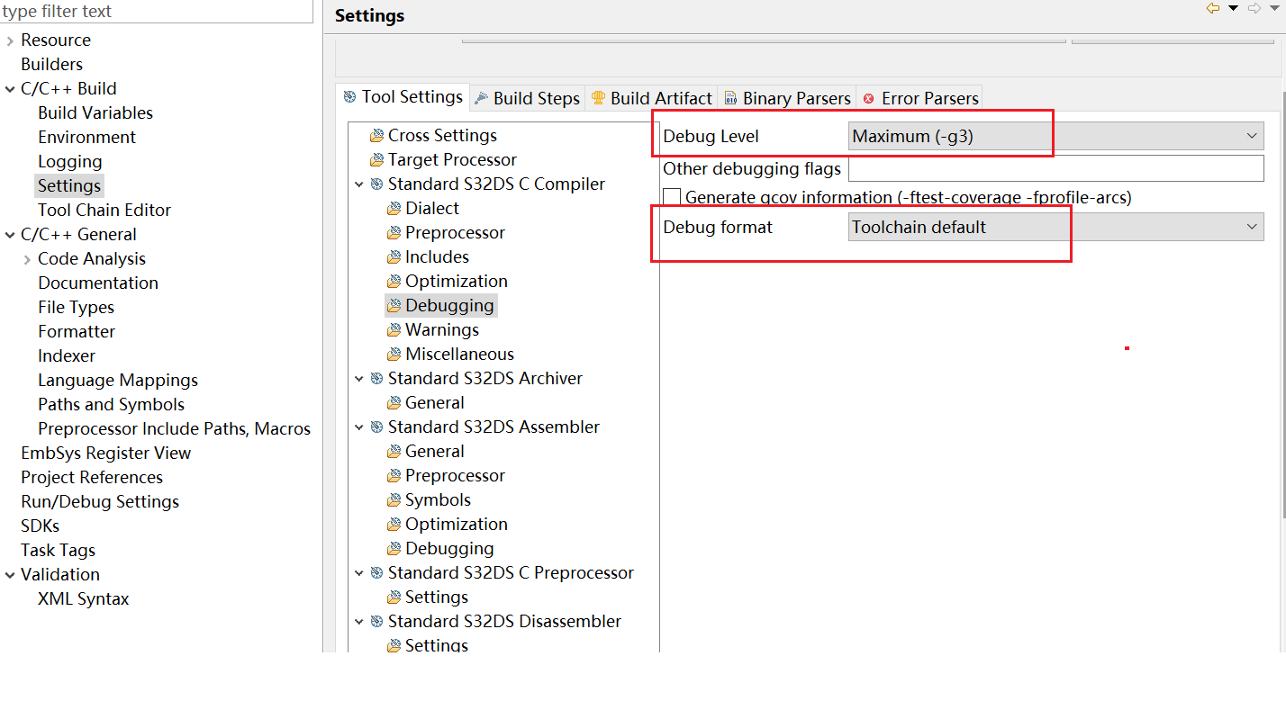 S32 Design Studio项目属性配置解析_s32ds linked resources-CSDN博客