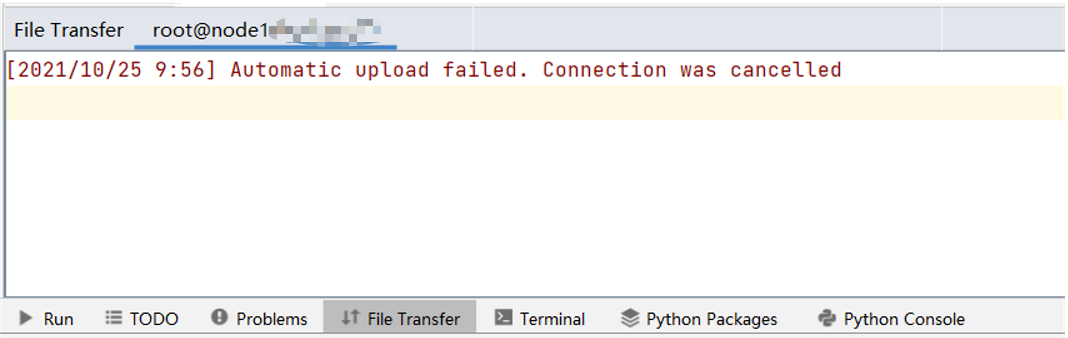 pycharm中远程连接虚拟机，出现Automatic upload failed_pycharm automatic upload-CSDN博客
