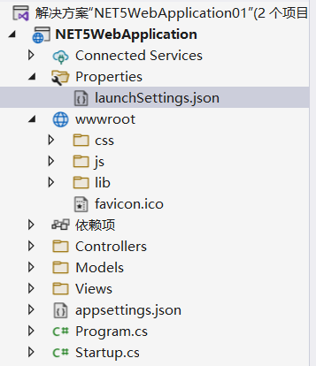 .NET学习笔记----关于.NET Core那些事(1)【.netcore的项目结构、五种向页面传值的方式、Log4Net和NLog的使用】_netcore 传值getorcreater ...