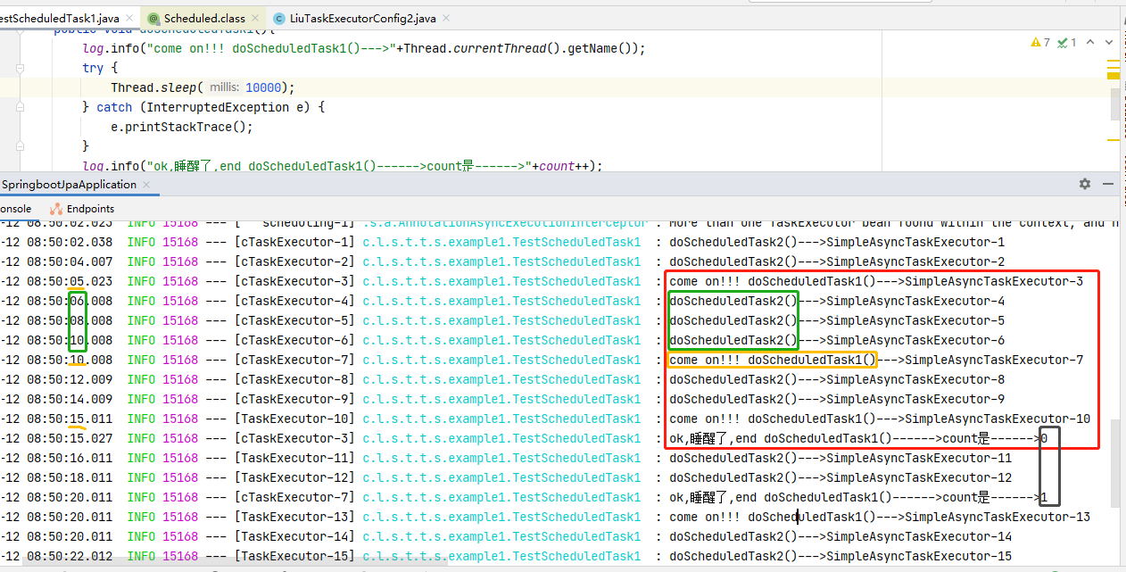 Java多线程之定时任务 以及 SpringBoot多线程实现定时任务以及分享动态实现定时任务_springboot实现scheduleatfixedrate-CSDN博客