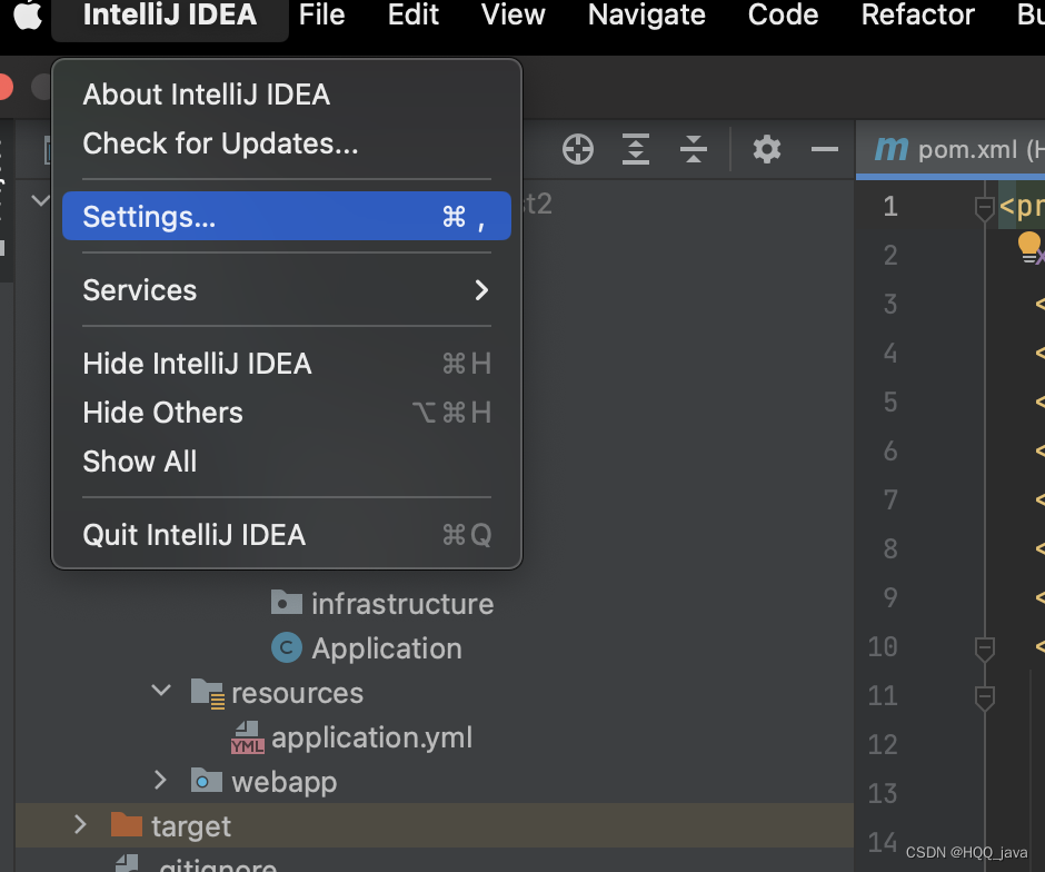 mac OS系统IDEA修改背景为深色_idea暗色主题-CSDN博客