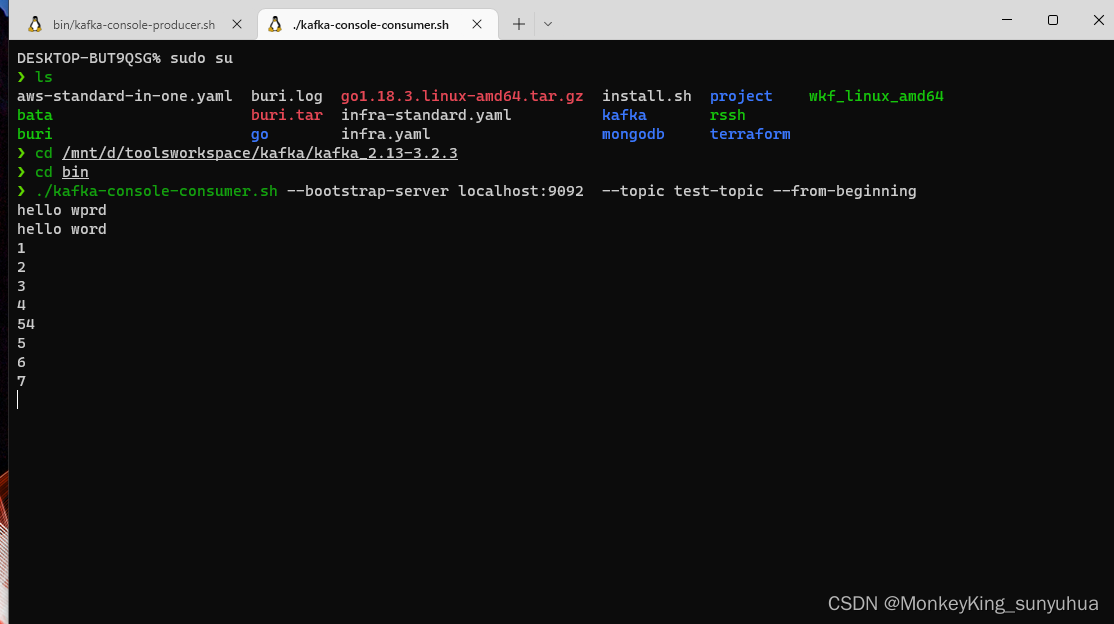 windows WSL安装并使用kafka_如何在wsl上安装kafka-CSDN博客