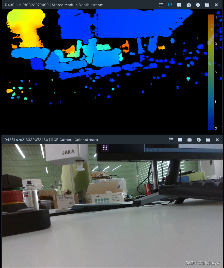 手眼标定前对D435的相机坐标系进行查看_d435i坐标系-CSDN博客