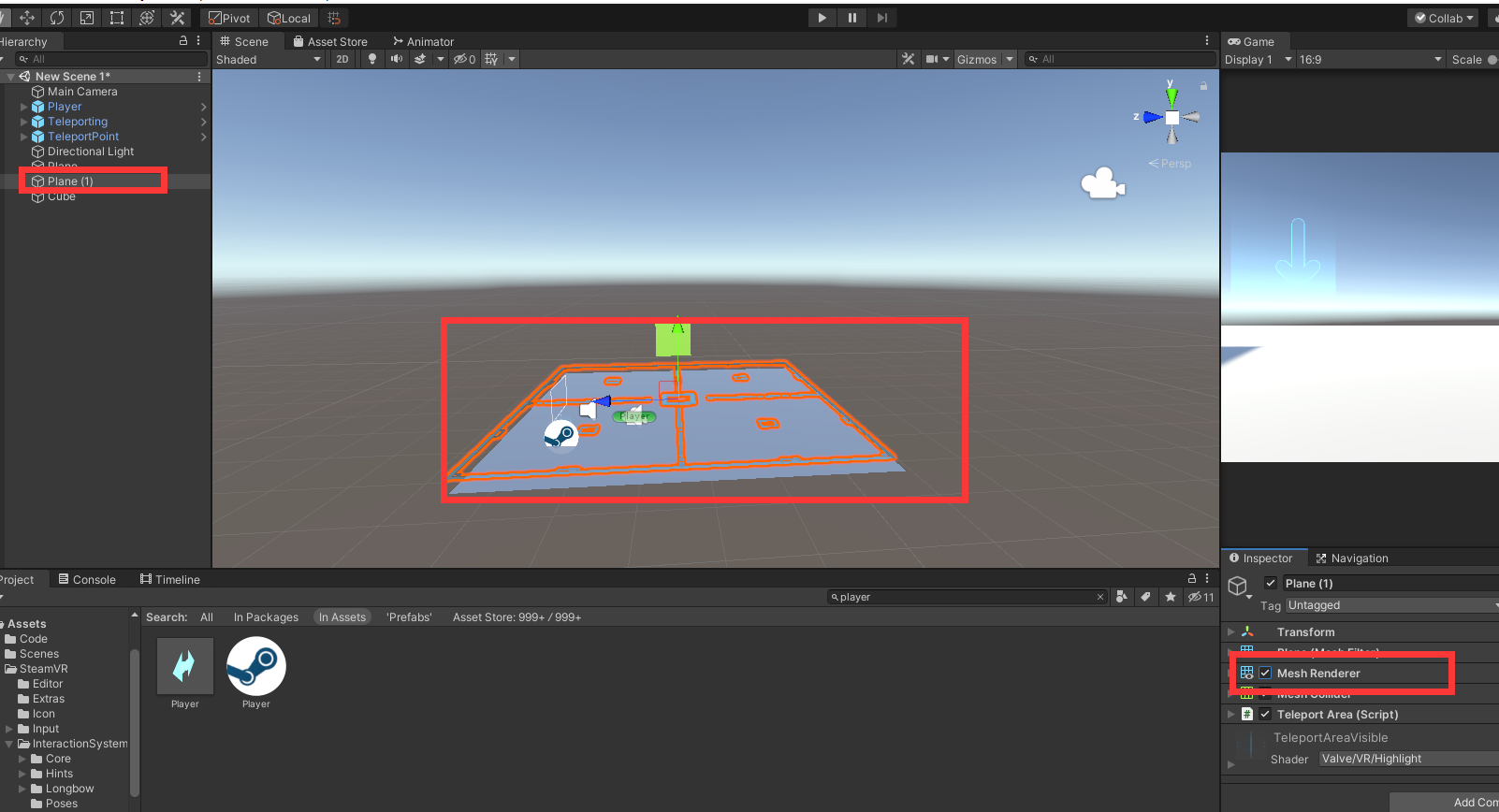 Unity用射线实现瞬移连接vr设备） Csdn博客 