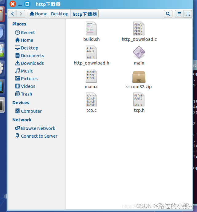 Linux c语言实现 http文件传输_linux c 文件 htp 上传-CSDN博客