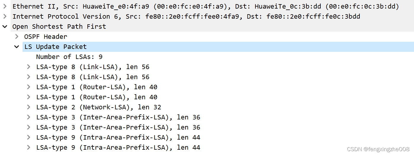 基于IPv6的OSPFv3/ISISv6-原理介绍+报文解析+配置示例-CSDN博客