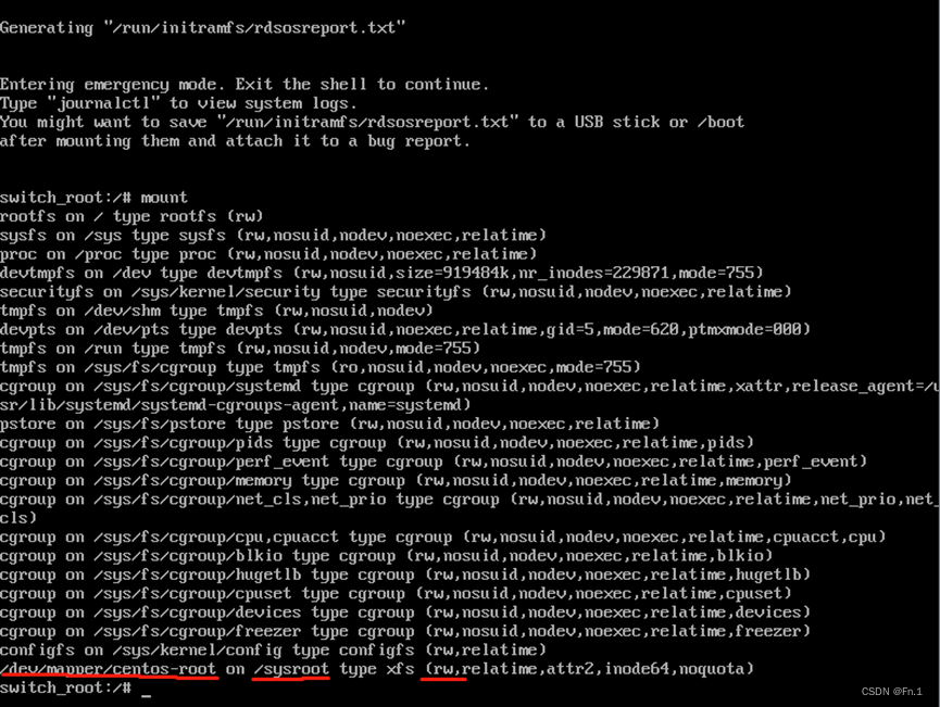 centos7紧急模式恢复root密码_centos7紧急恢复root密码-CSDN博客