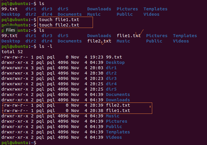 Linux基础命令（六）- mkdir / touch_mkdir 创建文件夹里面包含多个文件-CSDN博客