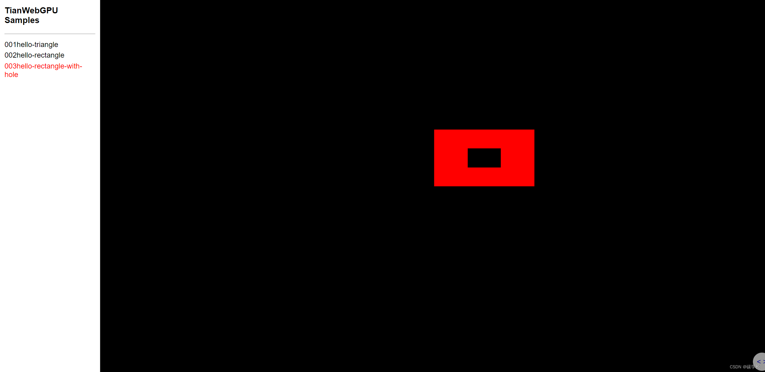 WebGPU 编码与原理（1）：绘制三角形_const commandencoder = device.createcommandencoder-CSDN博客