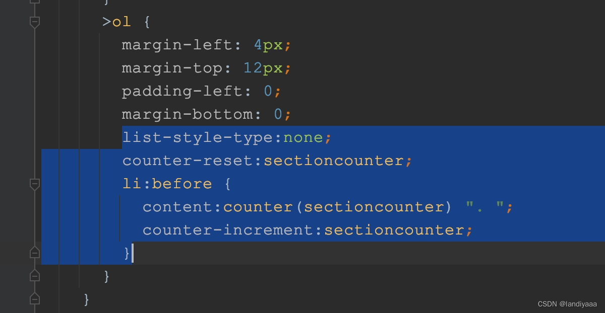 如何将有序列表的排序数字改成左对齐 css_ css左对齐-CSDN博客