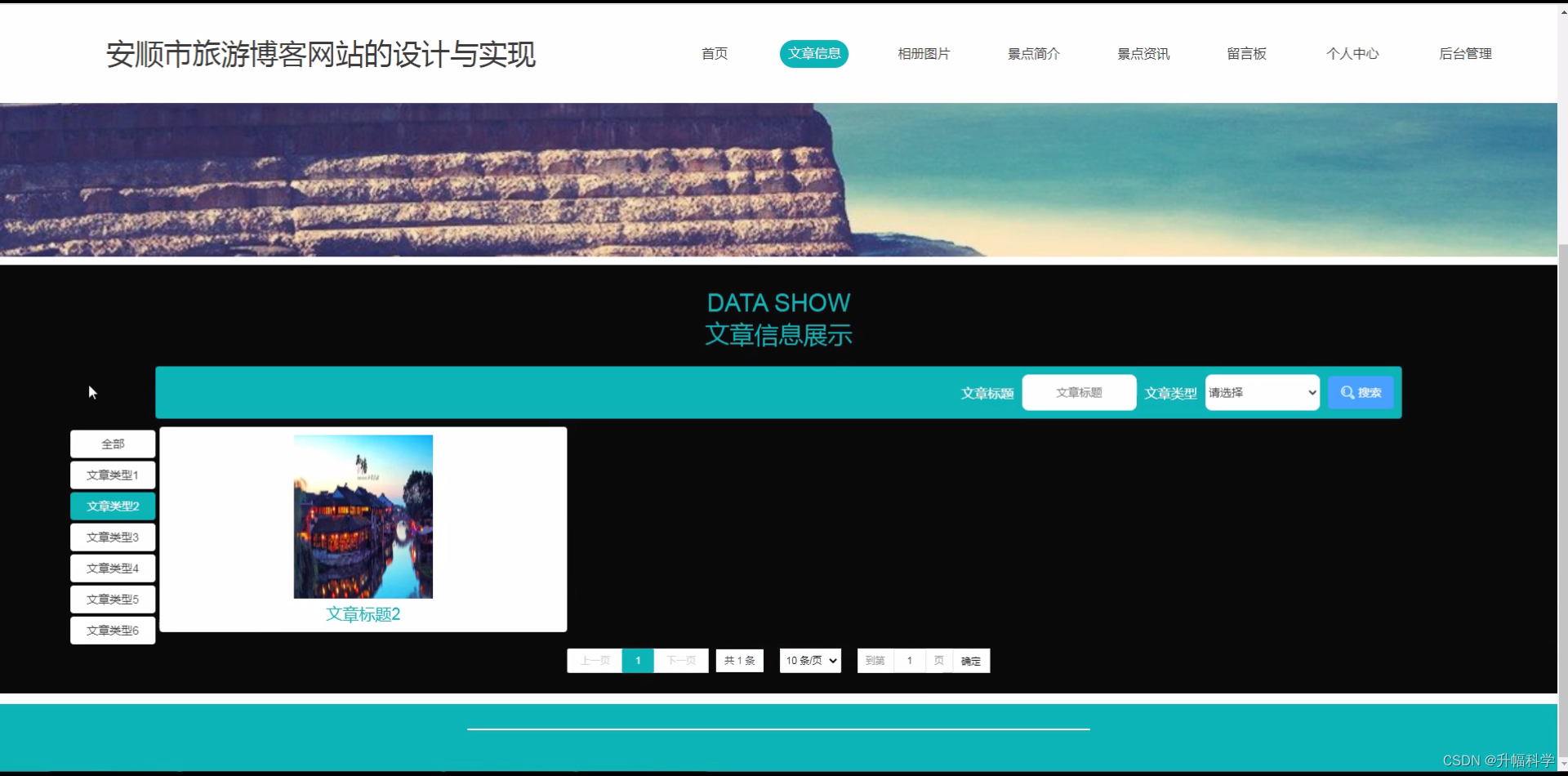 附源码 Jspssm计算机毕业设计安顺市旅游博客网站的设计与实现6n4g6【源码、数据库、lw、部署】 Csdn博客 7551