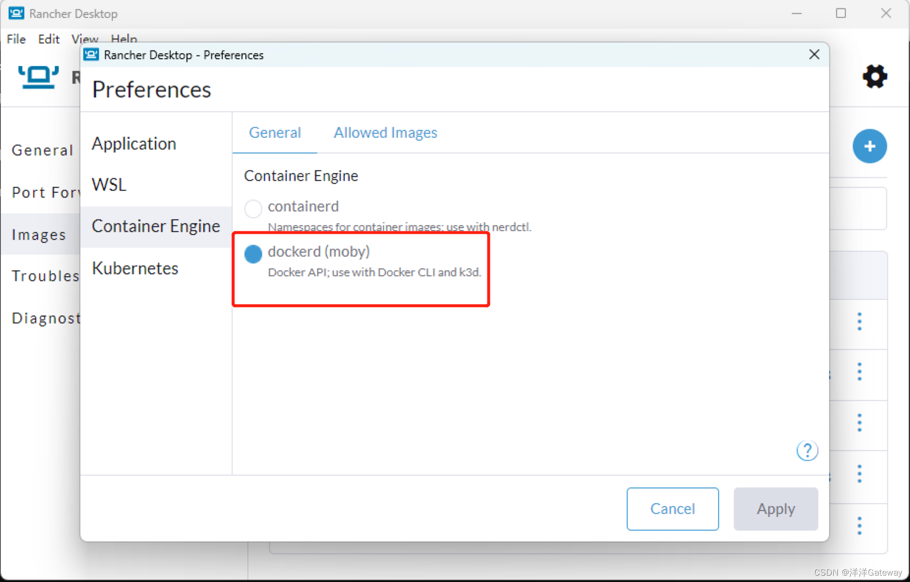 Rancher Desktop 在windows上部署（kubernetes发行版）k3s_k3s windows-CSDN博客