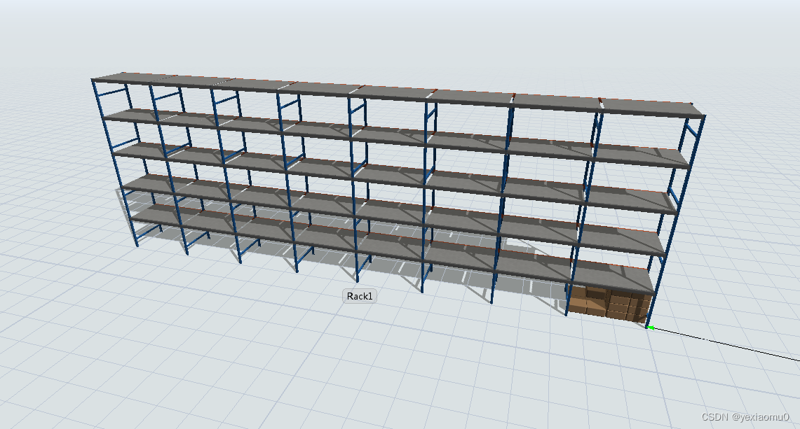 Flexsim Rack设置最底层Level不放货物_flexsim货架-CSDN博客
