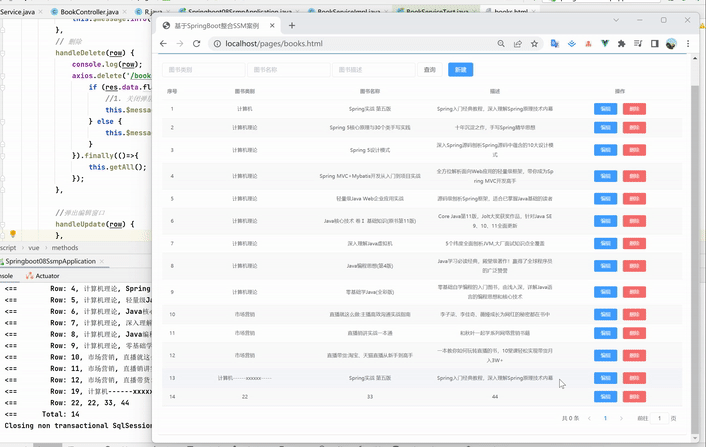 Springboot Springboot 基础篇 4 基于 Springboot 的ssmp 整合案例 4 15 删除功能 要在spring Boot中实现删除文件的按钮、 Csdn博客