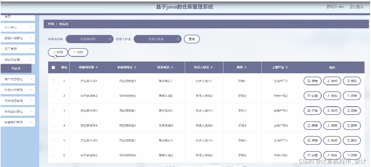 企业进销存管理系统完整java源码与实现教程 Csdn博客