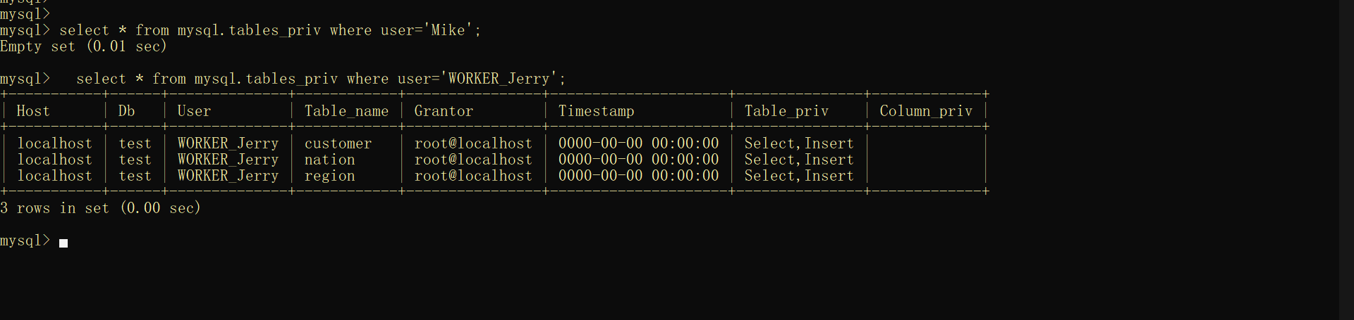 数据库实验五：安全性语言实验（用户、角色、权限）_数据库实验五安全性语言实验-CSDN博客
