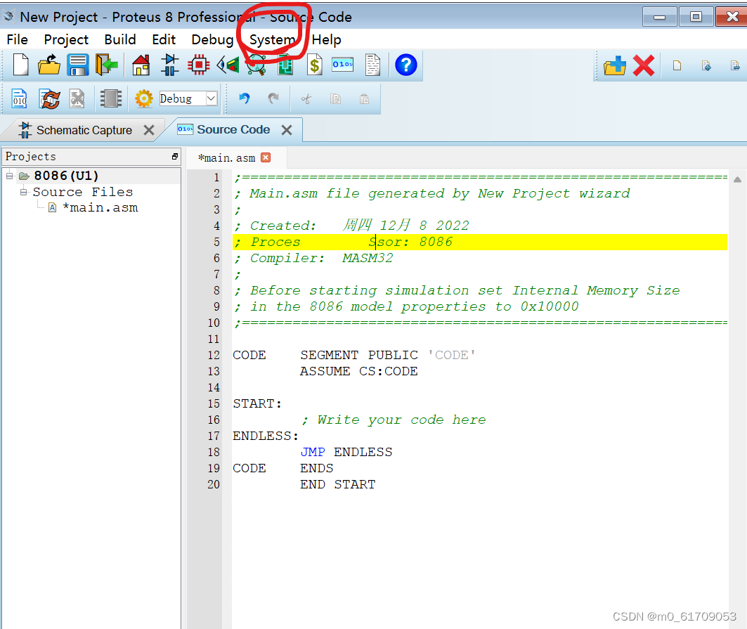 【利用proteus建立8086最小系统】MASM32的安装下载问题-CSDN博客