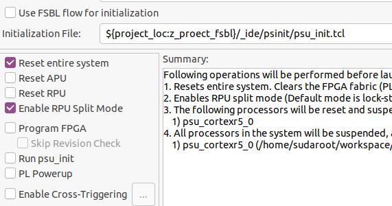 ZynqMP Cortex-R5调试FSBL_zynqultrascale+ rfsoc fsbl调试初始化失败-CSDN博客