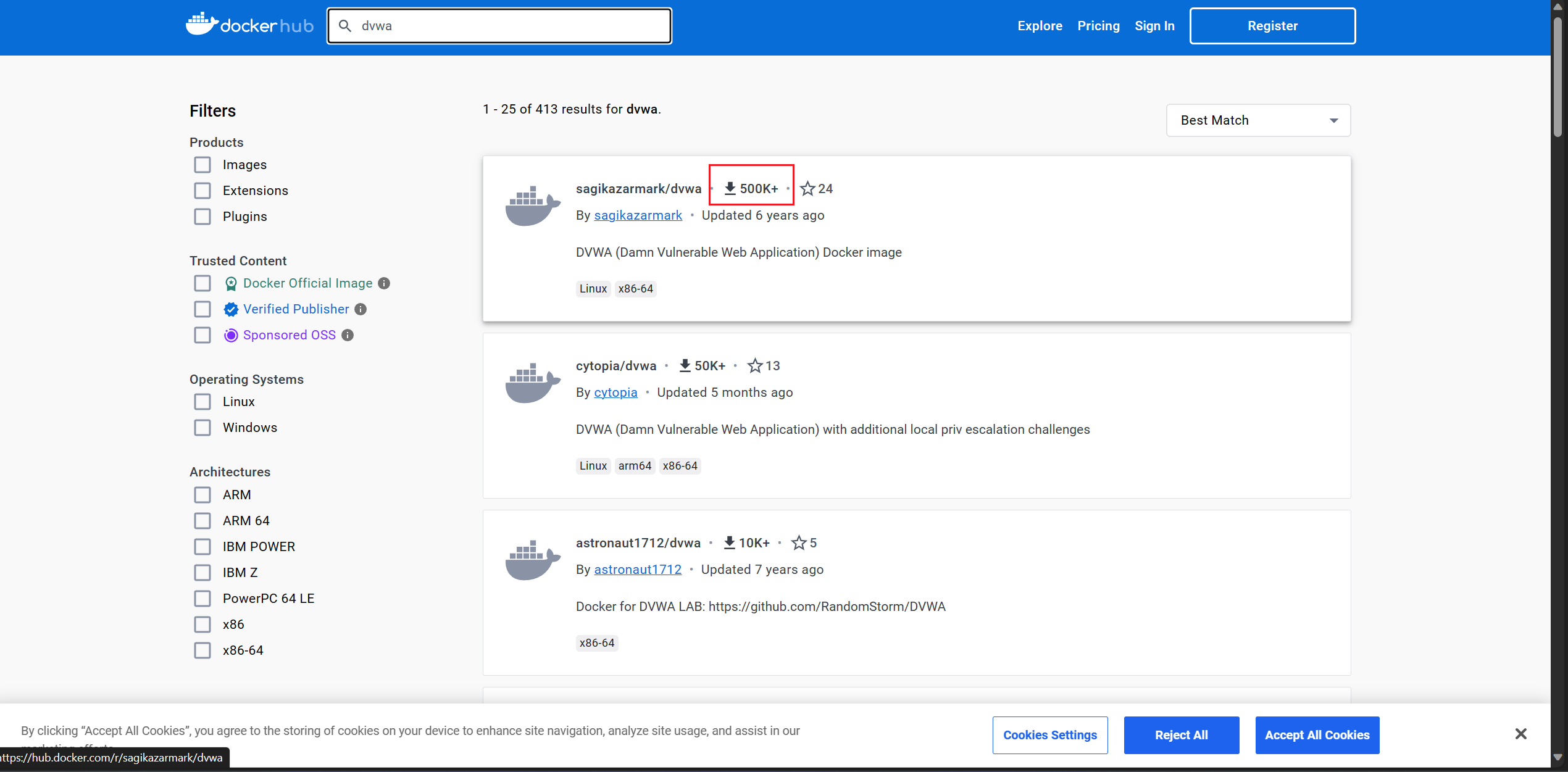 kali中安装docker并搭建靶场（新手）_kali搭建dvwa靶场-CSDN博客