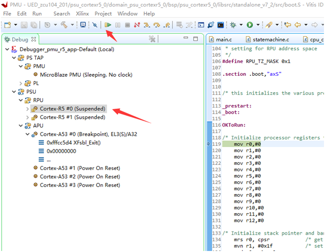 Xilinx软件开发：PMU实验_xilinx rpu-CSDN博客