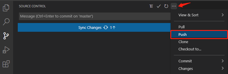 Vscode配置git推送代码vscode Git Push Csdn博客 
