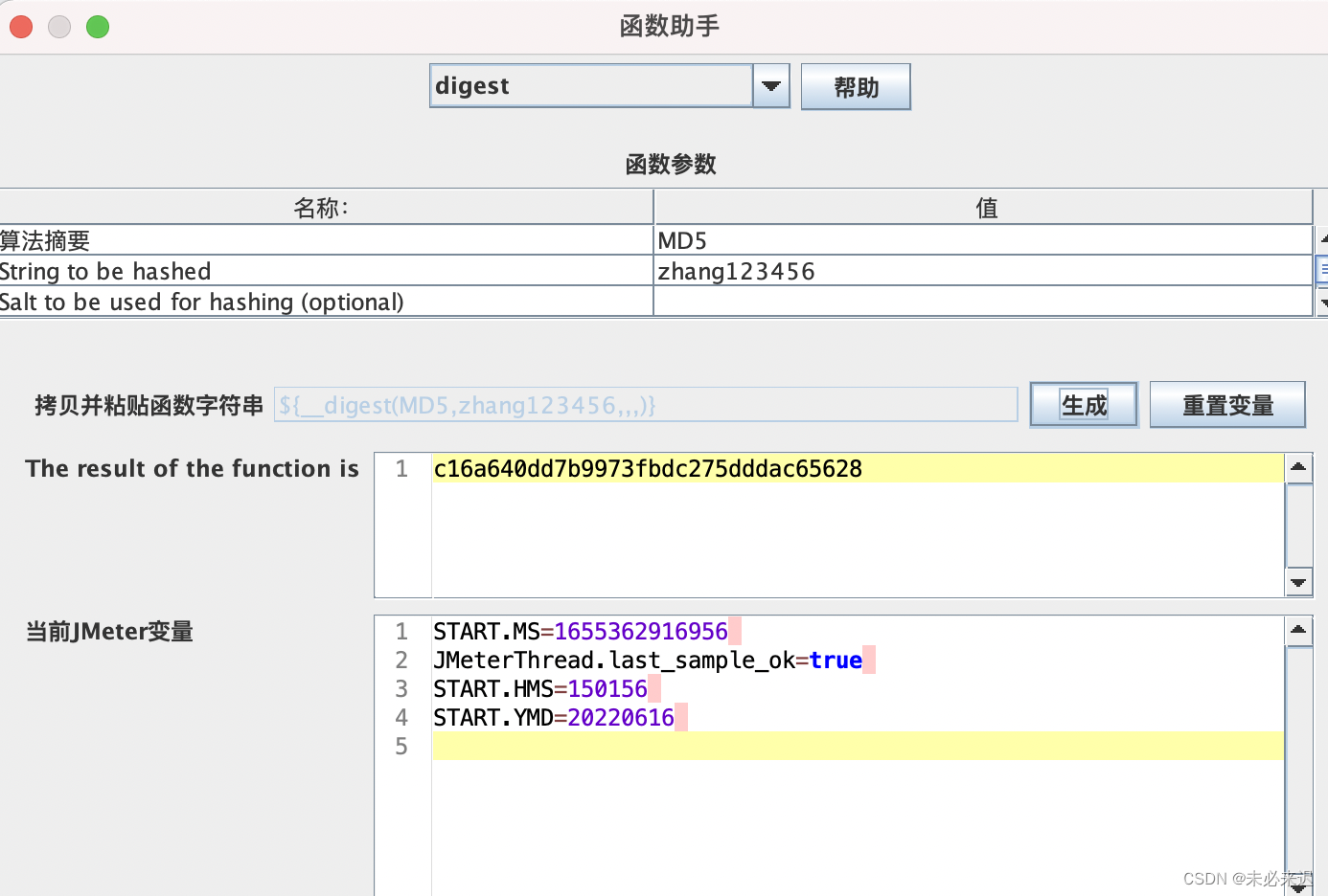 JMeter提取token并设置为全局变量以及登录密码加盐和MD5加密_jmeter设置token为全局变量-CSDN博客