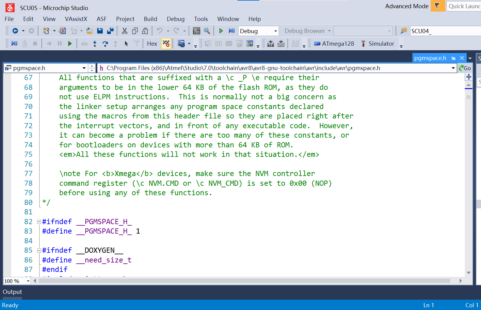 MicroChip Studio 7.0如何快速打开.h文件_.h文件怎么打开-CSDN博客