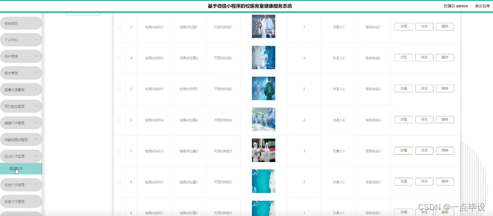 【毕业设计】基于微信小程序的校园医务室健康服务平台 （医疗健康服务小程序）基于微信小程序校园健康服务平台 Csdn博客