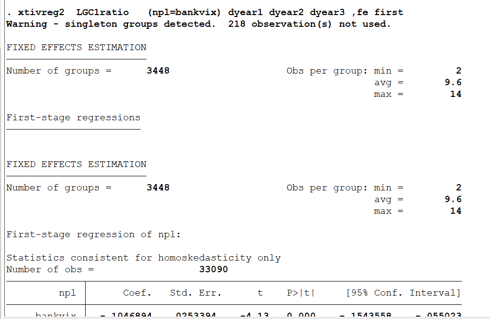 Stata：xtivreg2加入时间固定效应会报错。_factor-variable operators not allowed-CSDN博客