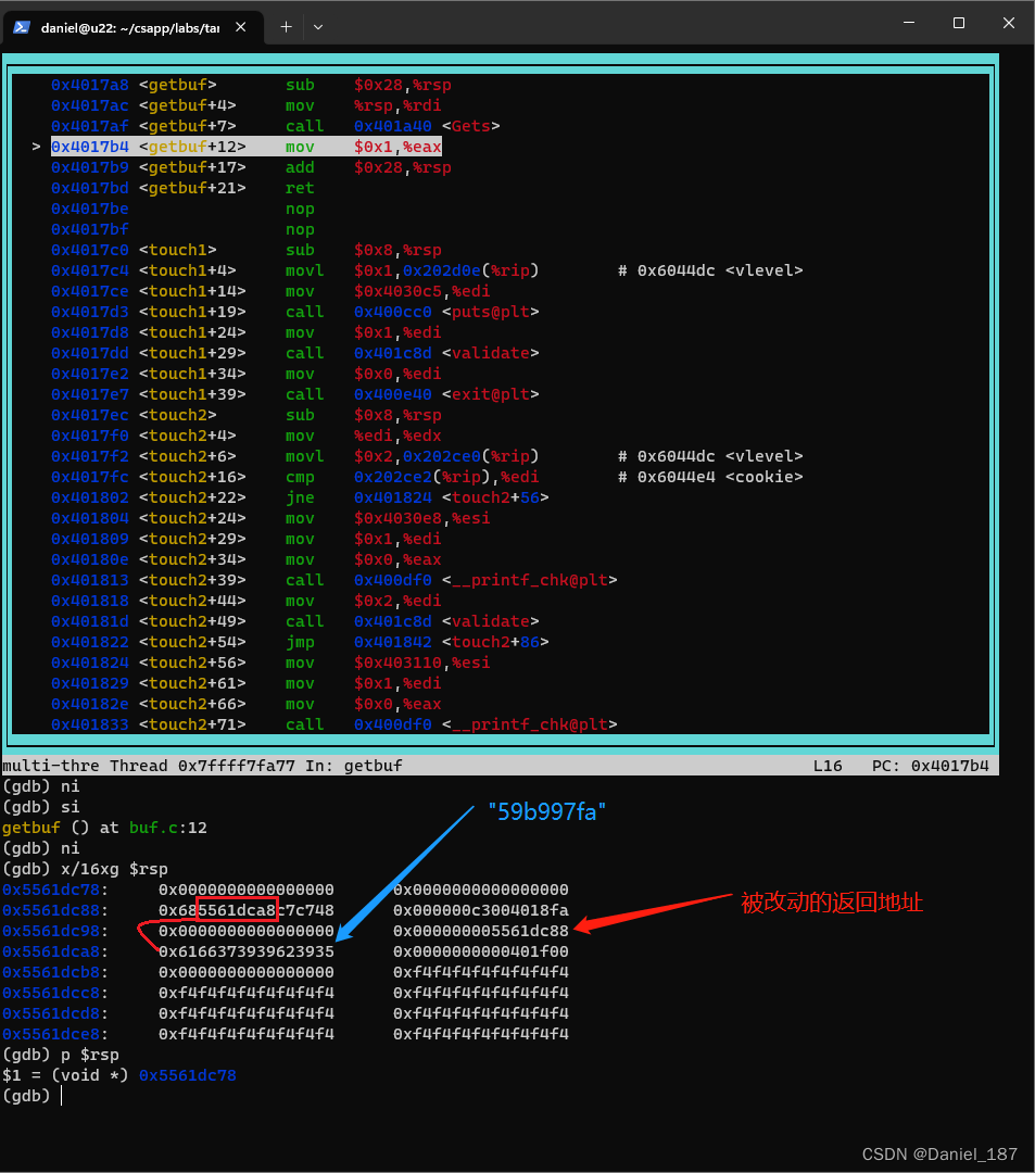 CSAPP-Lab3-AttackLab_attack lab里的badget是什么意思-CSDN博客