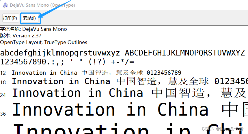 Visual Studio 2019 设置等宽字体 DejaVu Sans Mono_vs2019字体推荐-CSDN博客