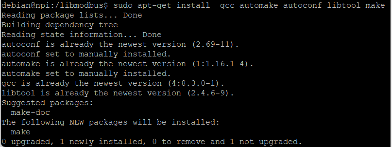 Linux编译安装libmodbus库_linux libmodbus-CSDN博客