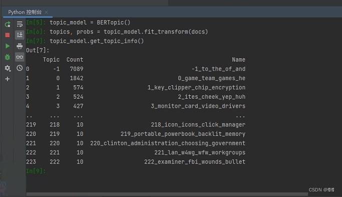 bertopic从安装踩坑到成功运行_bertopic安装-CSDN博客