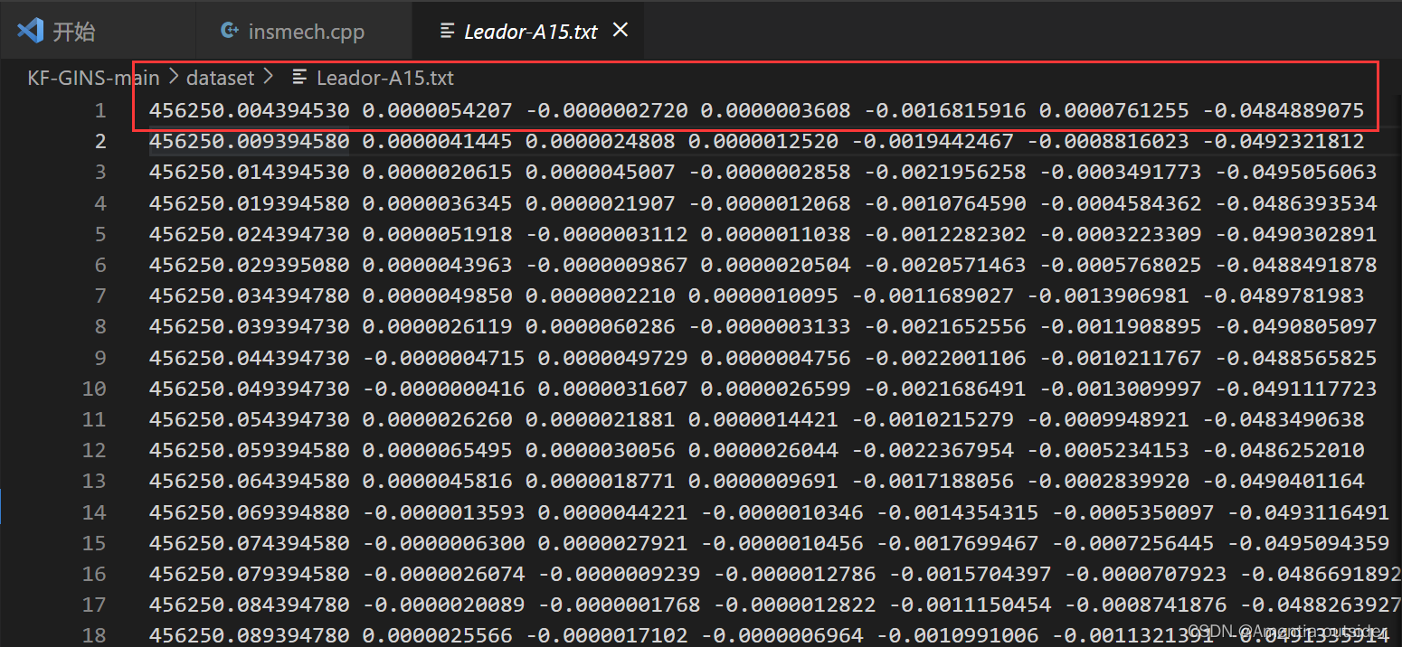 GNSS-INS组合导航：KF-GINS（六）——配置文件_kf-gins windows编译-CSDN博客