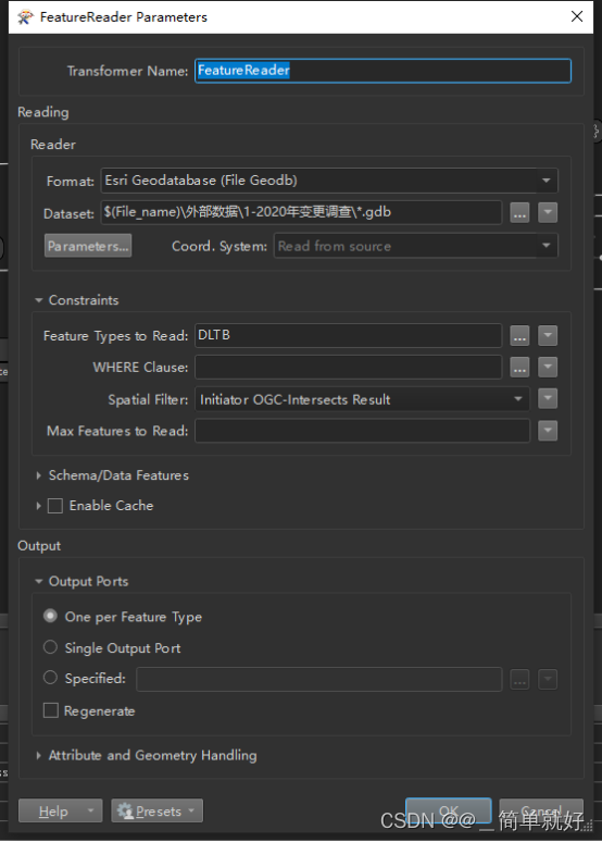 The wonderful use of FeatureReader in FME - Programmer Sought
