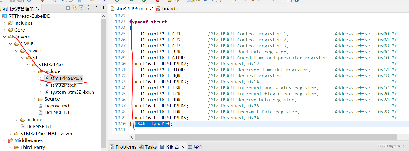 STM32CubeIDE开发(三十)， 如何结合RT-Thread开发STM32程序_stm32cubeide rtthread-CSDN博客