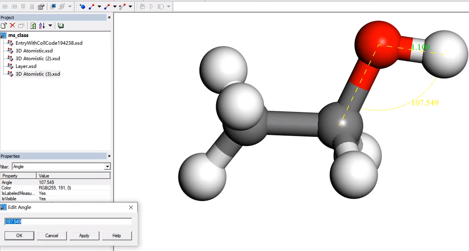 MS Castap学习（2）_ms怎么自己设定键长-CSDN博客