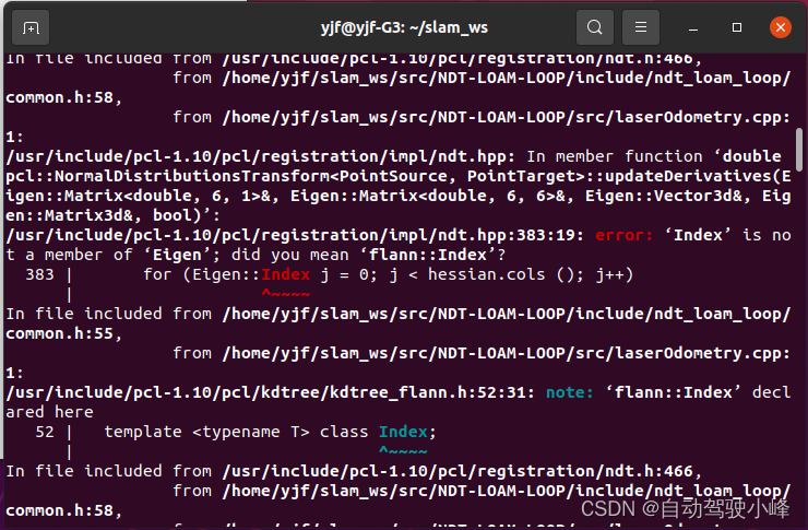/usr/include/pcl-1.10/pcl/filters/voxel_grid.h:for (Eigen::Index ni = 0； ni ＜ relative ...