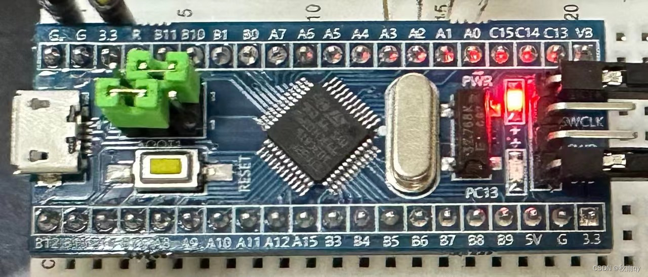 使用串口烧写程序到stm32f103c8t6最小板 Ch340 Stm32f103c8t6串口烧录方法 Csdn博客