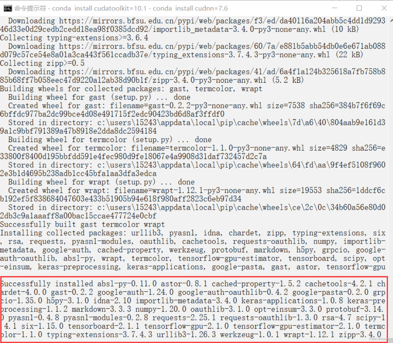 RTX 3060 快速配置GPU版本tensorflow_3060cuda toolkit-CSDN博客